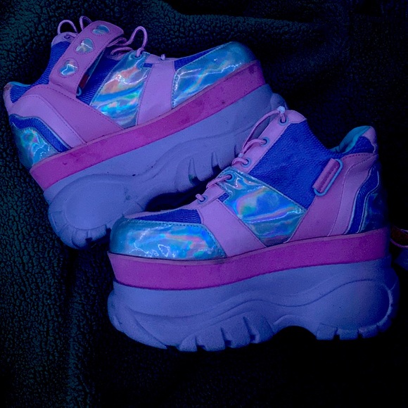 Shoes | Y2k Platforms Pink Dollskill | Poshmark